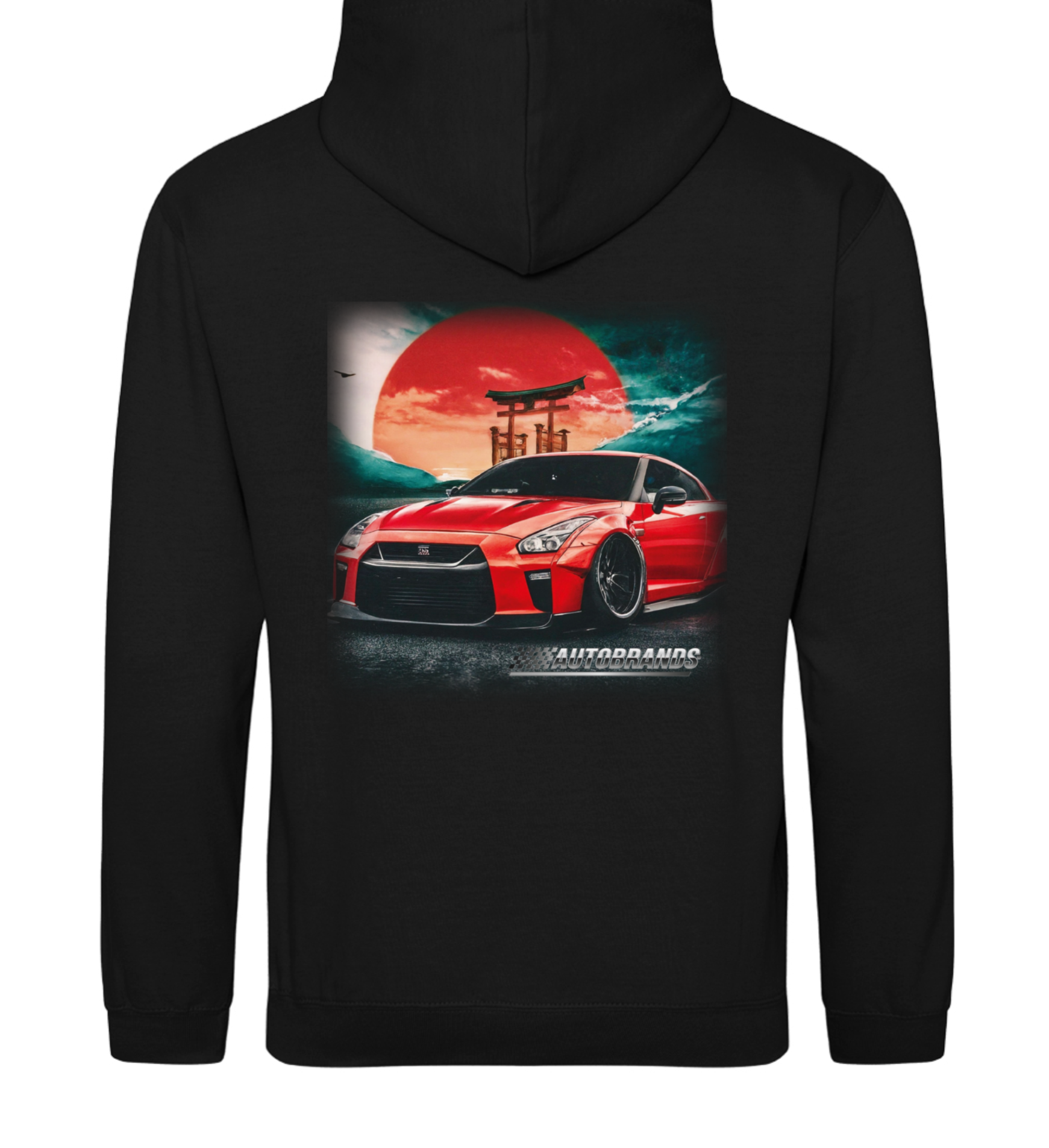 Nissan R35 Hoodie - Black – Auto Brands UK